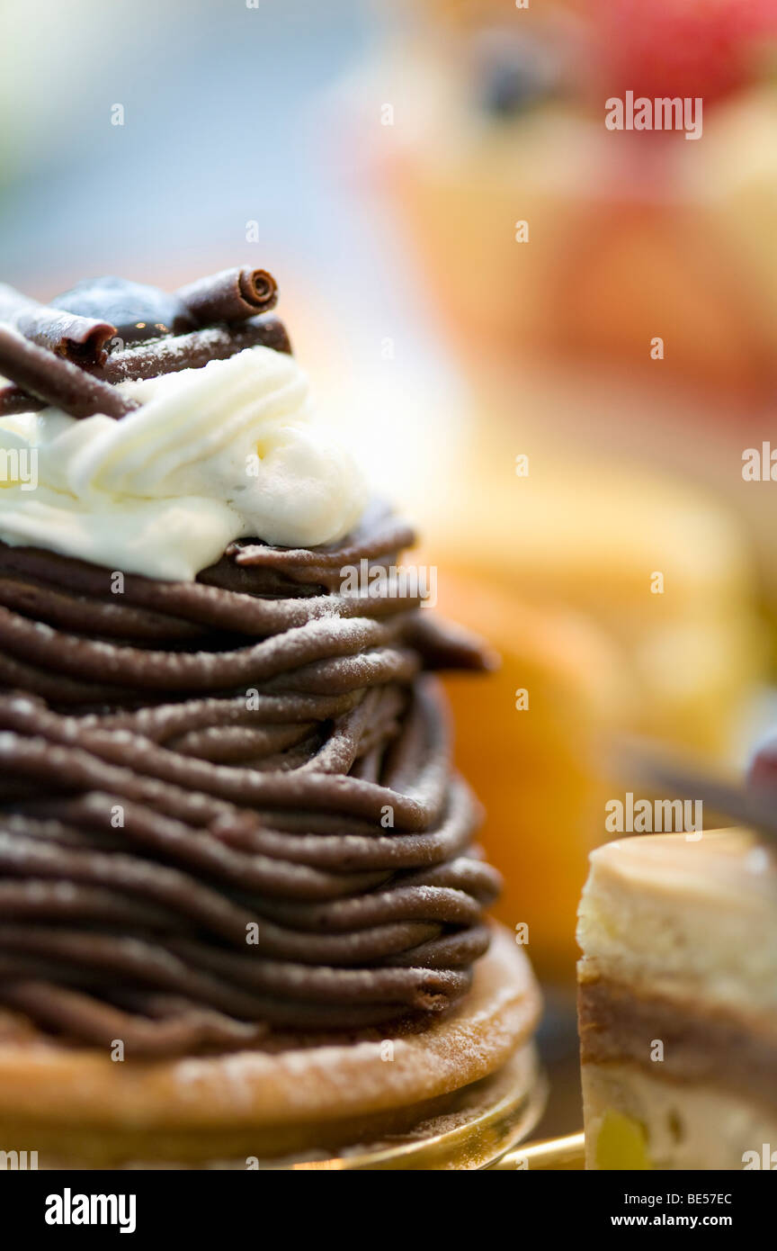 Mont blanc cake hi-res stock photography and images - Alamy