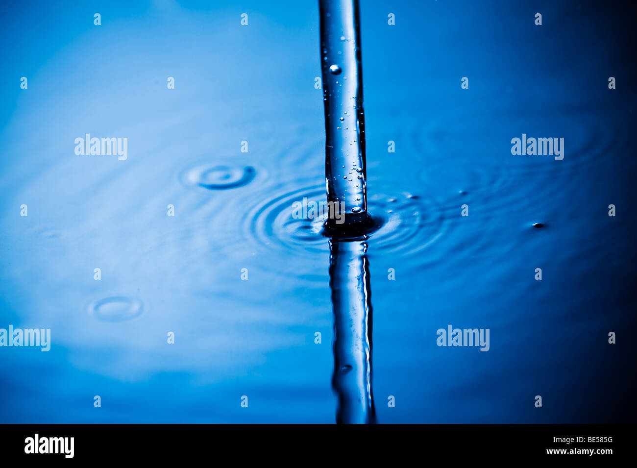 Clear fresh water pouring down hi-res stock photography and images - Alamy