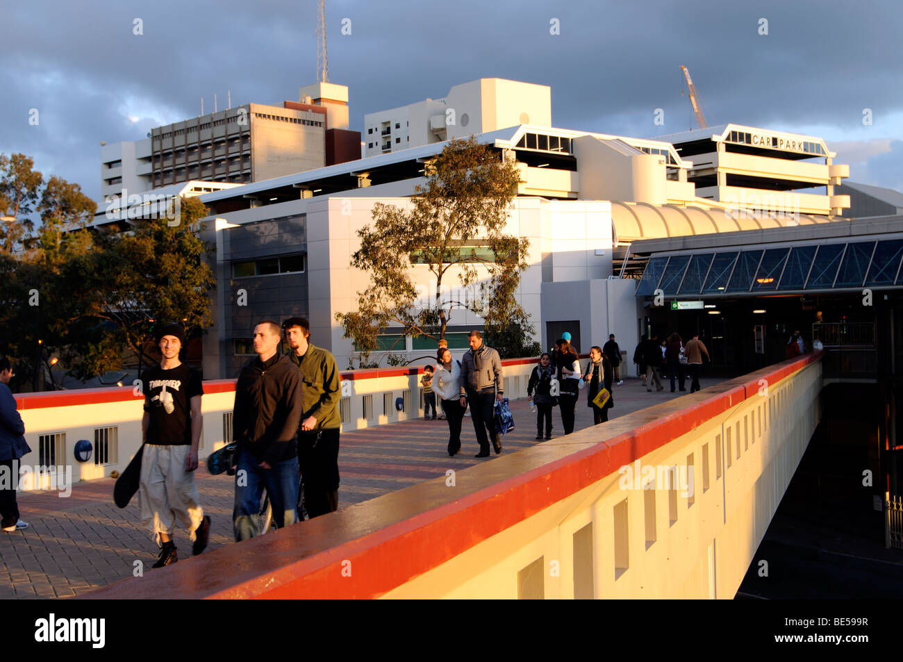 train station perth western australia Stock Photo - Alamy