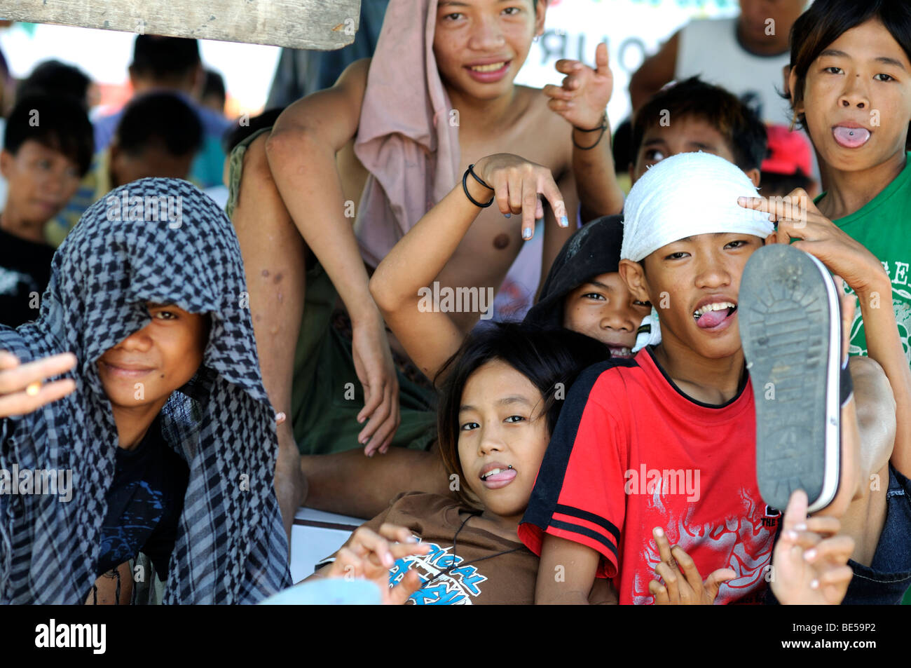 Philippines homeless hi-res stock photography and images - Alamy