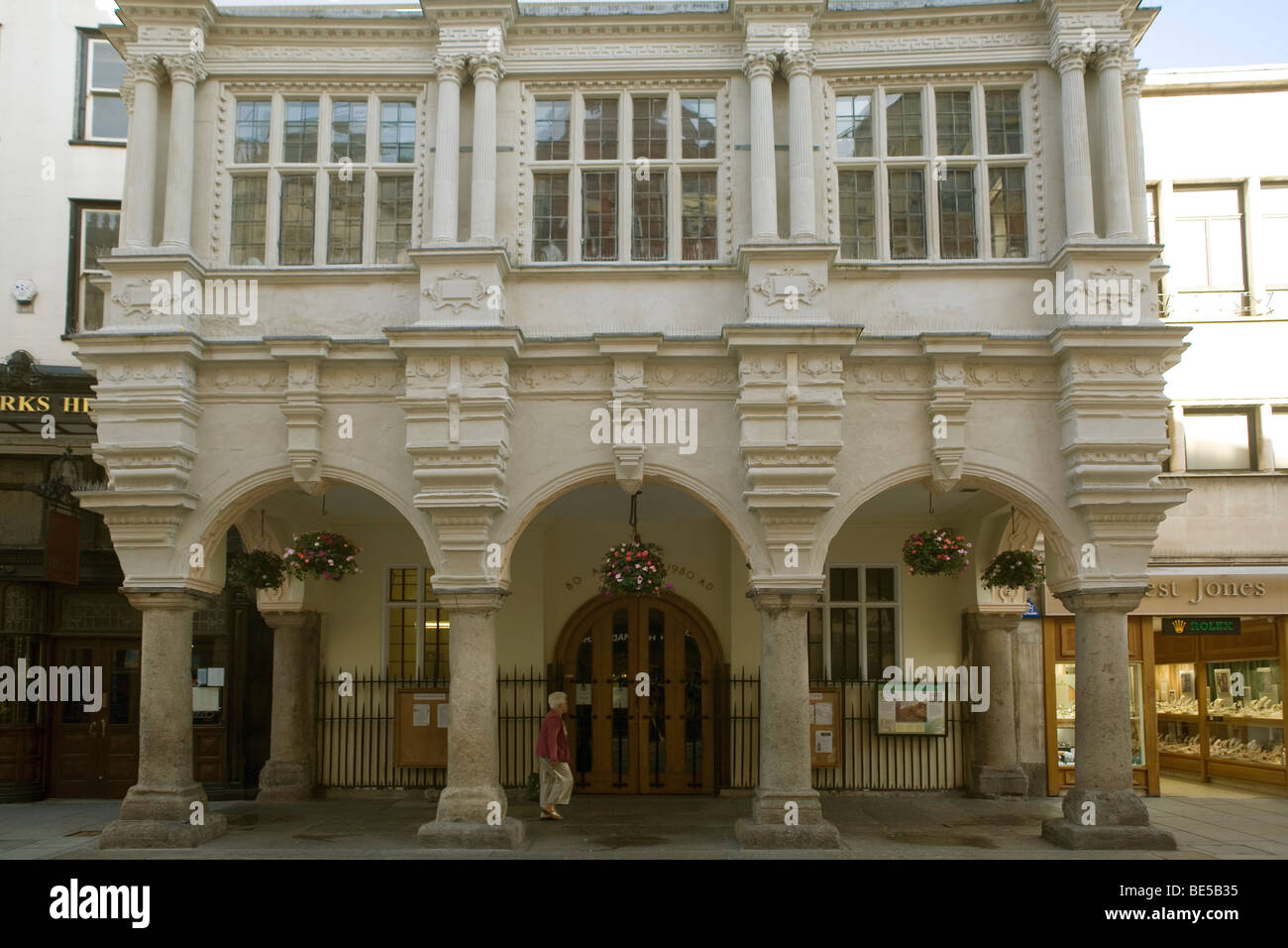 England Devon Exeter Guildhall Stock Photo - Alamy