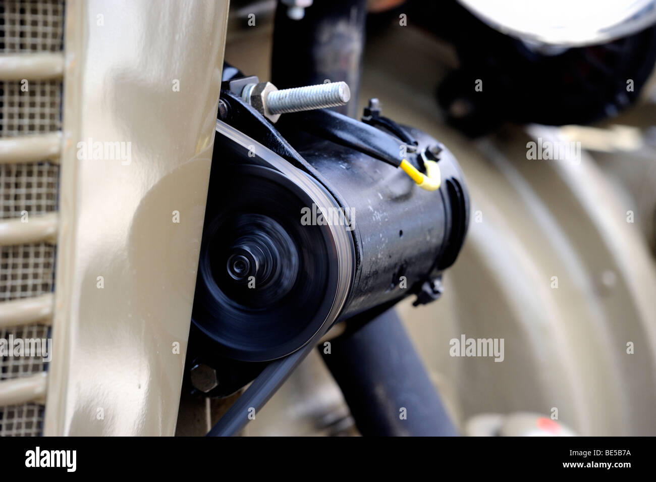 Vintage tractor engine close up Stock Photo - Alamy