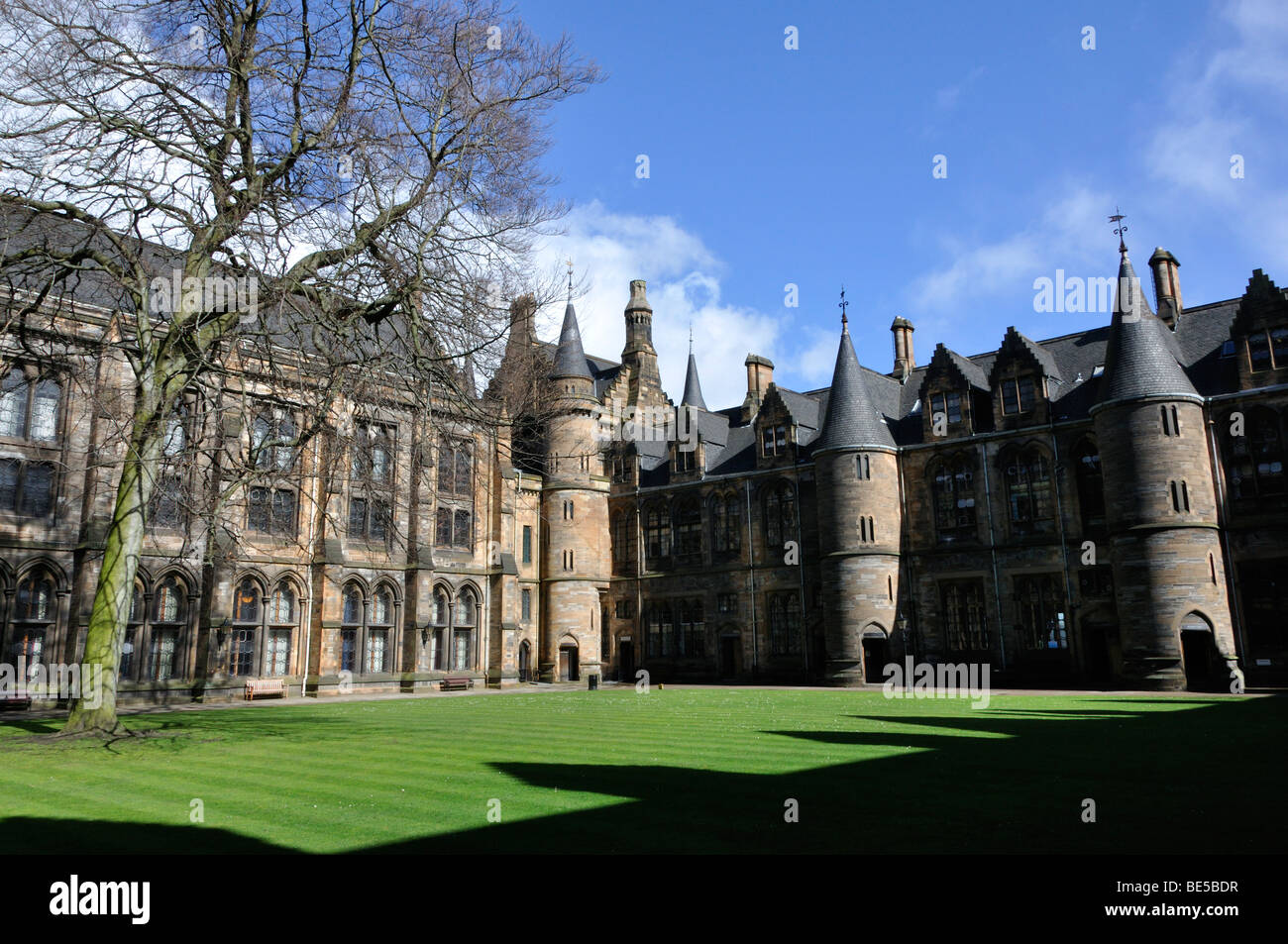 19th century architecture glasgow city hi-res stock photography and ...