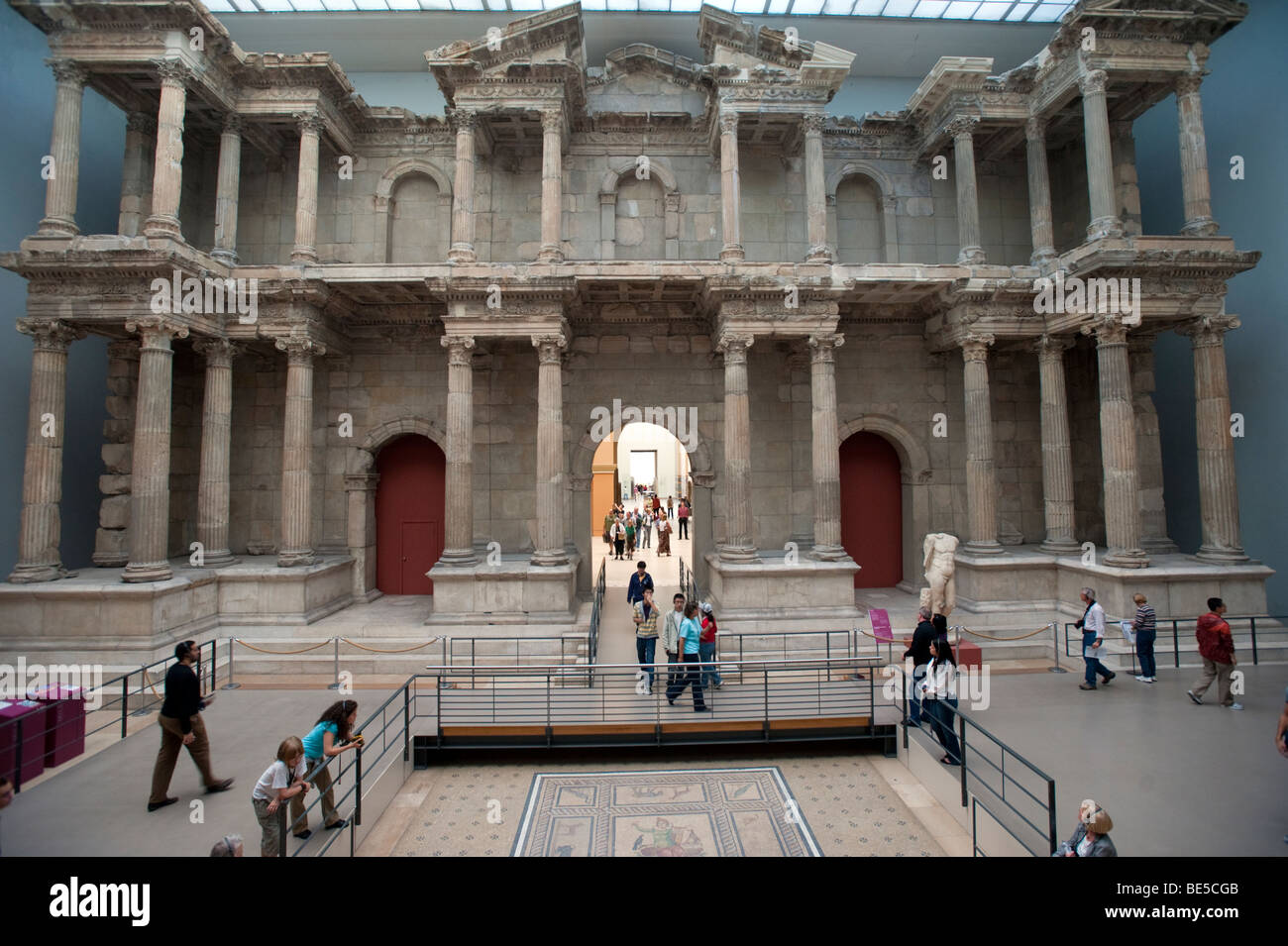 Newly restored Market Gate of Miletus at the Pergamon Museum on ...