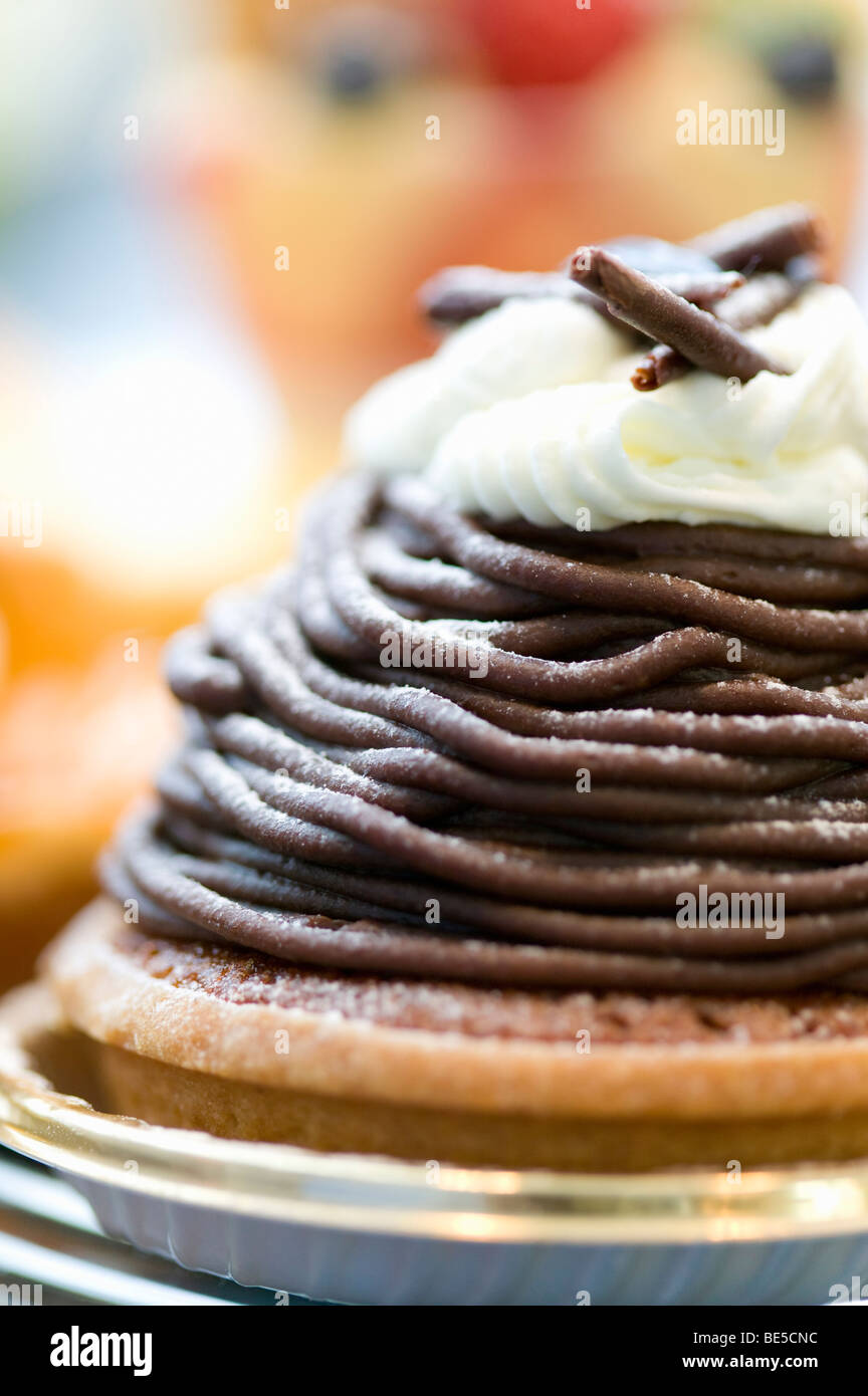 Mont blanc cake hi-res stock photography and images - Alamy