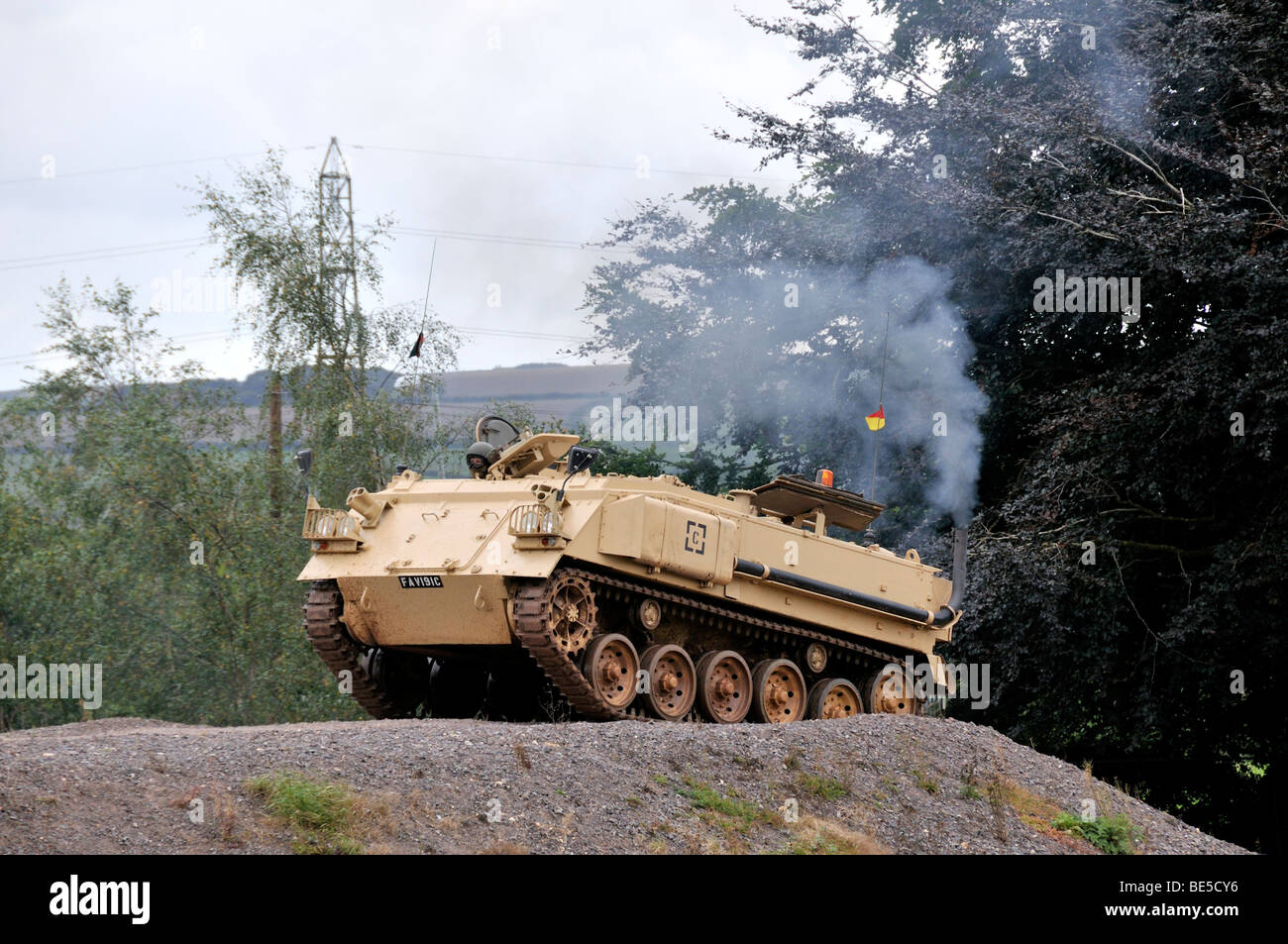 British FV432 armoured personnel carrier military vehicle Stock Photo ...
