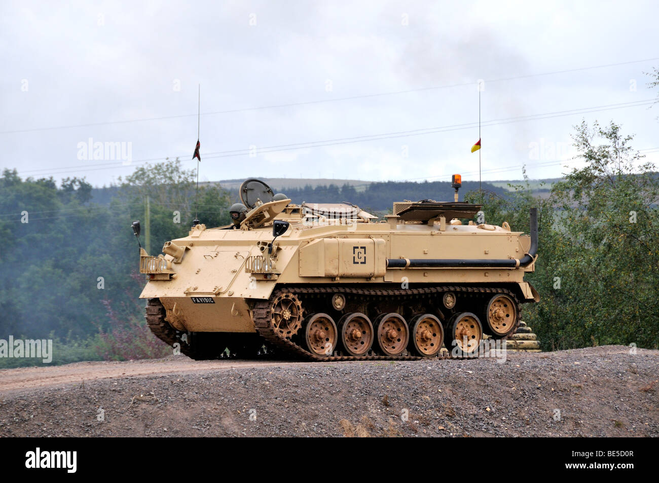 British FV432 armoured personnel carrier military vehicle Stock Photo ...