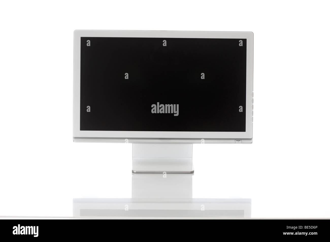 Monitor, blank screen Stock Photo - Alamy