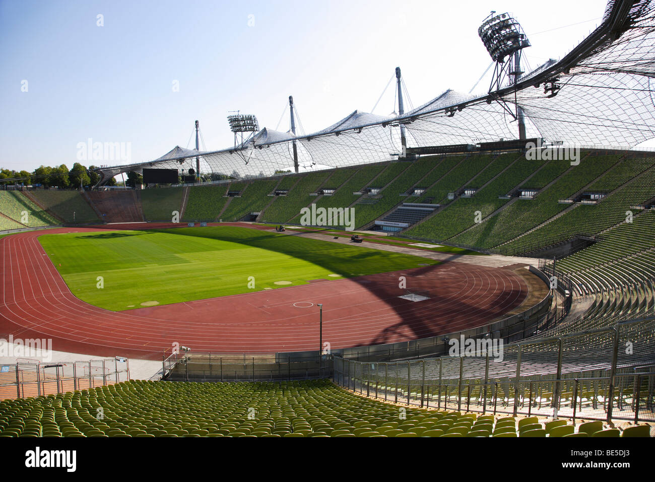 Olympic stadium Munich Stock Photo - Alamy