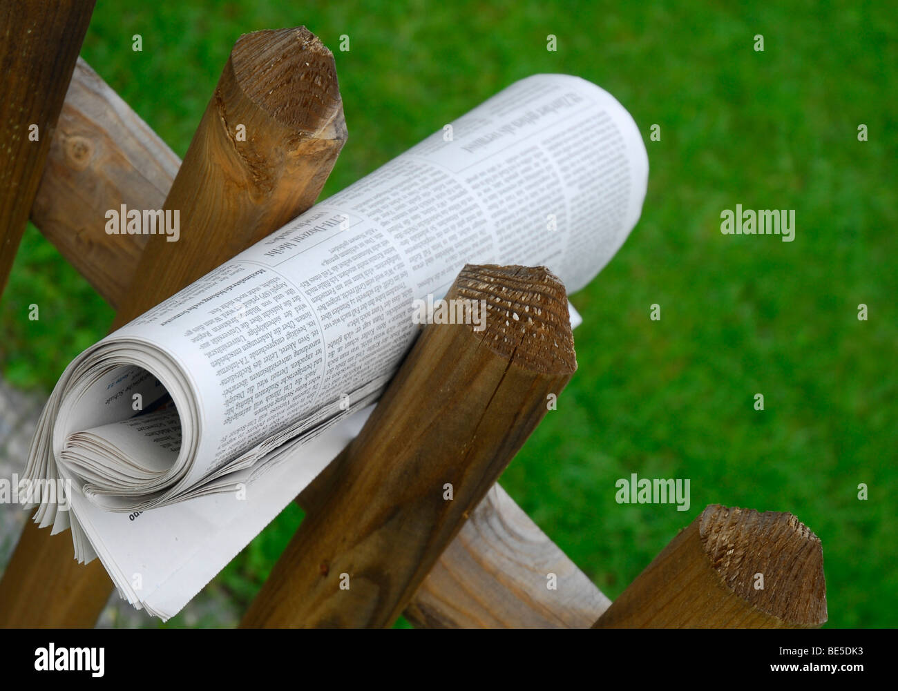 Between two fences hi-res stock photography and images - Alamy