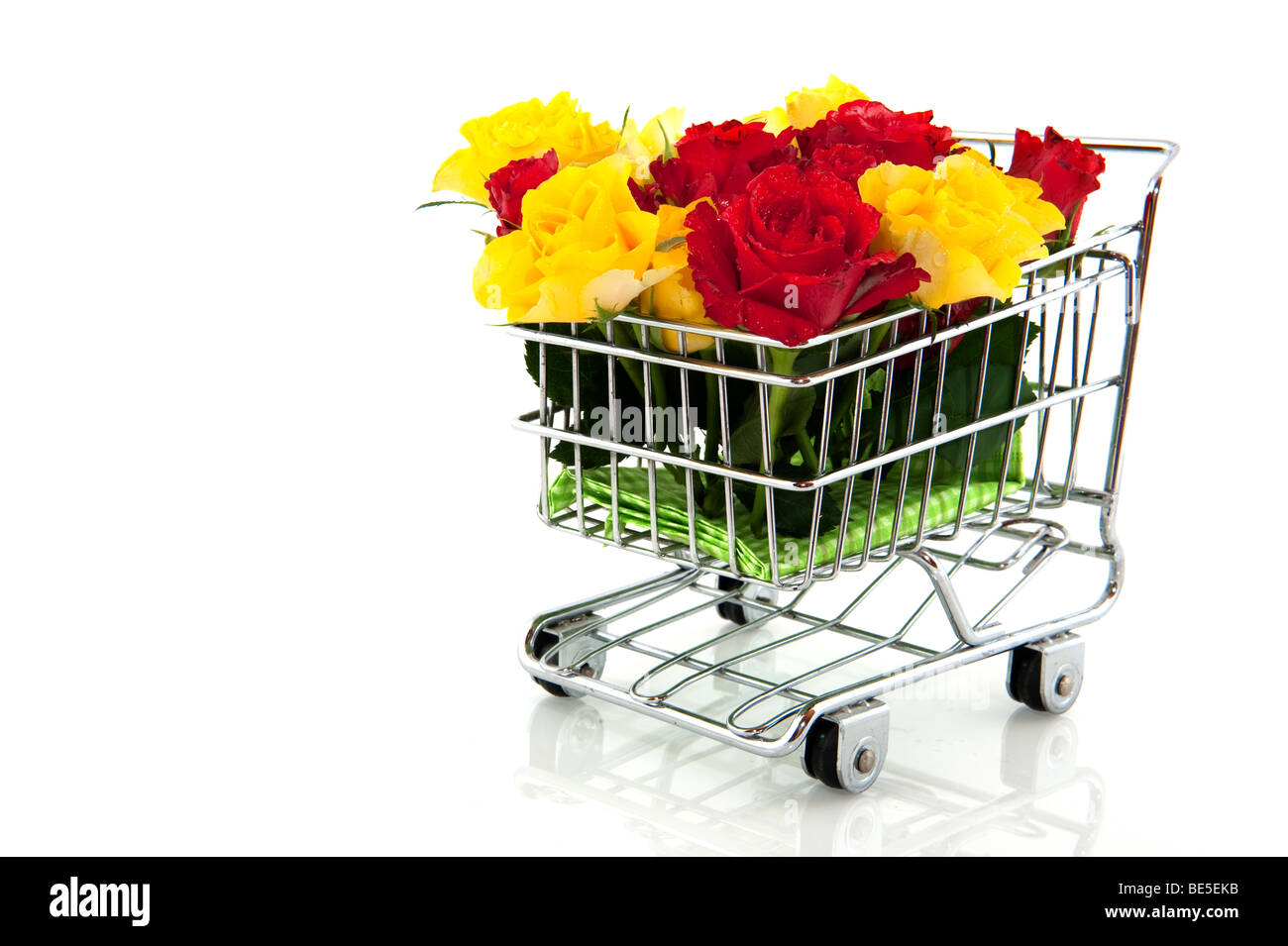 Car red flowers Cut Out Stock Images & Pictures - Alamy