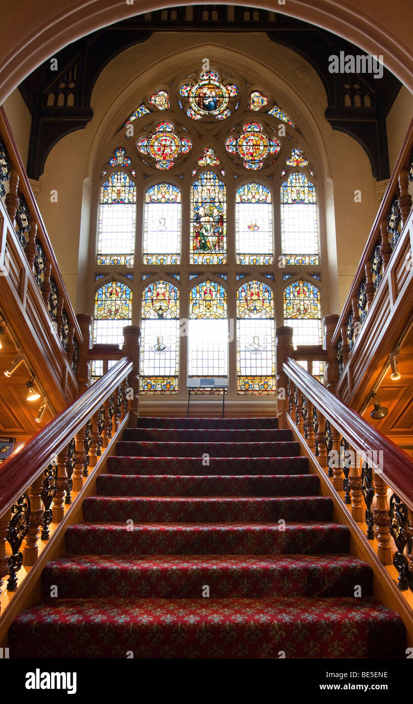UK, England, Yorkshire, Keighley Cliffe Castle Museum, Butterfield ...