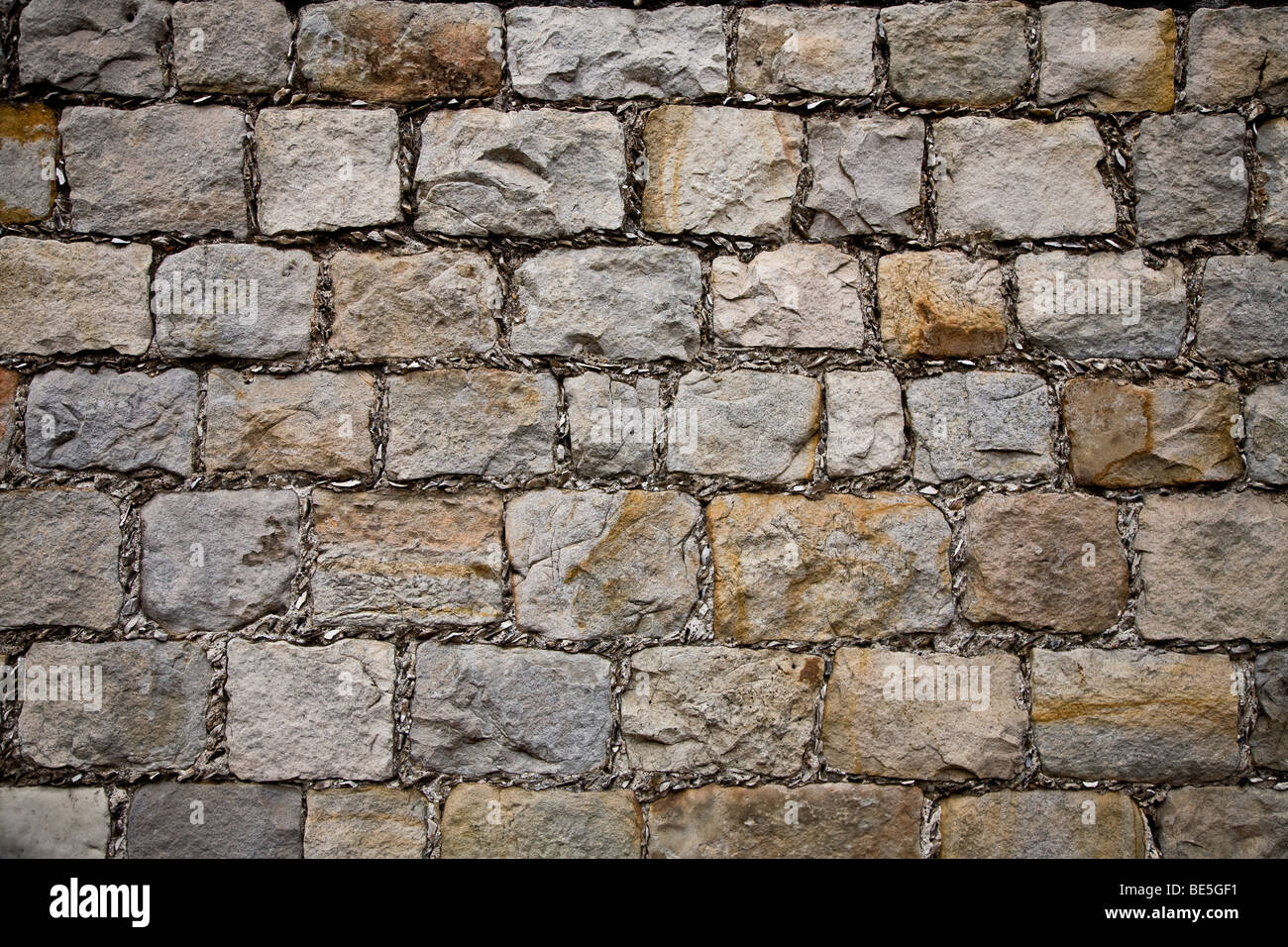 Ancient Castle Wall Stock Photo - Alamy