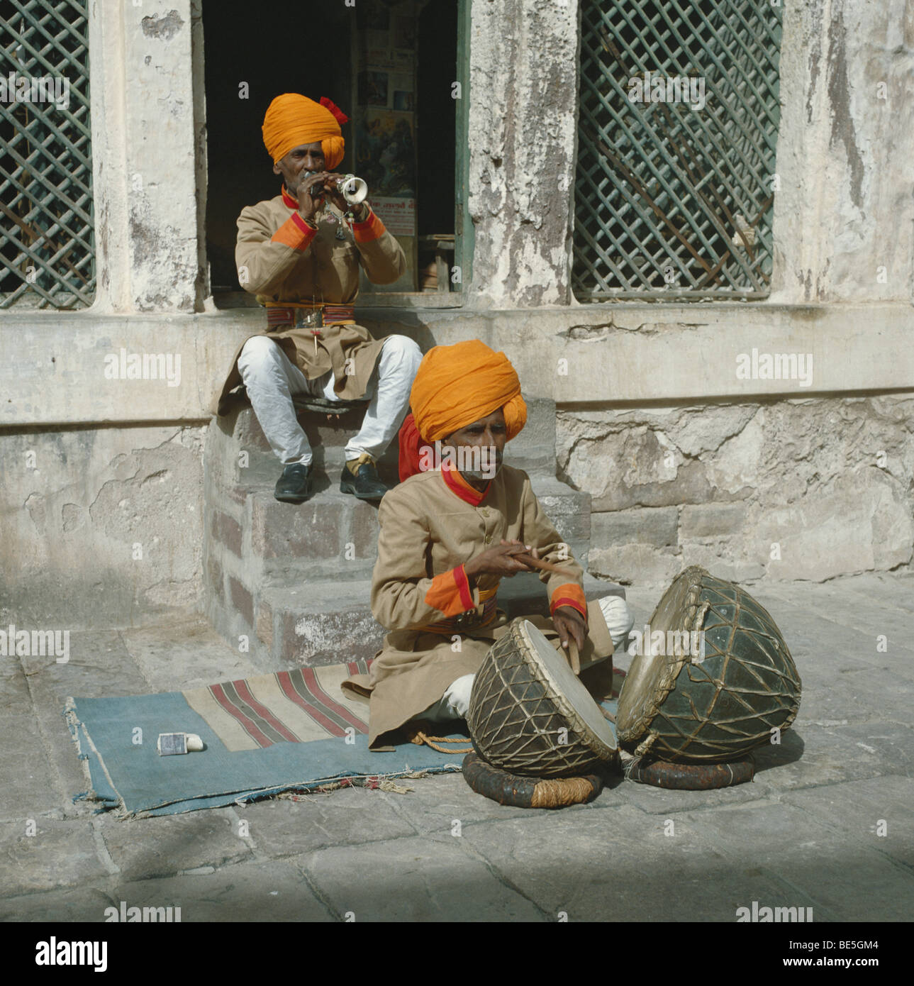 Traditional rajasthani musicians at Jodhpur fort, Rajasthan, India ...