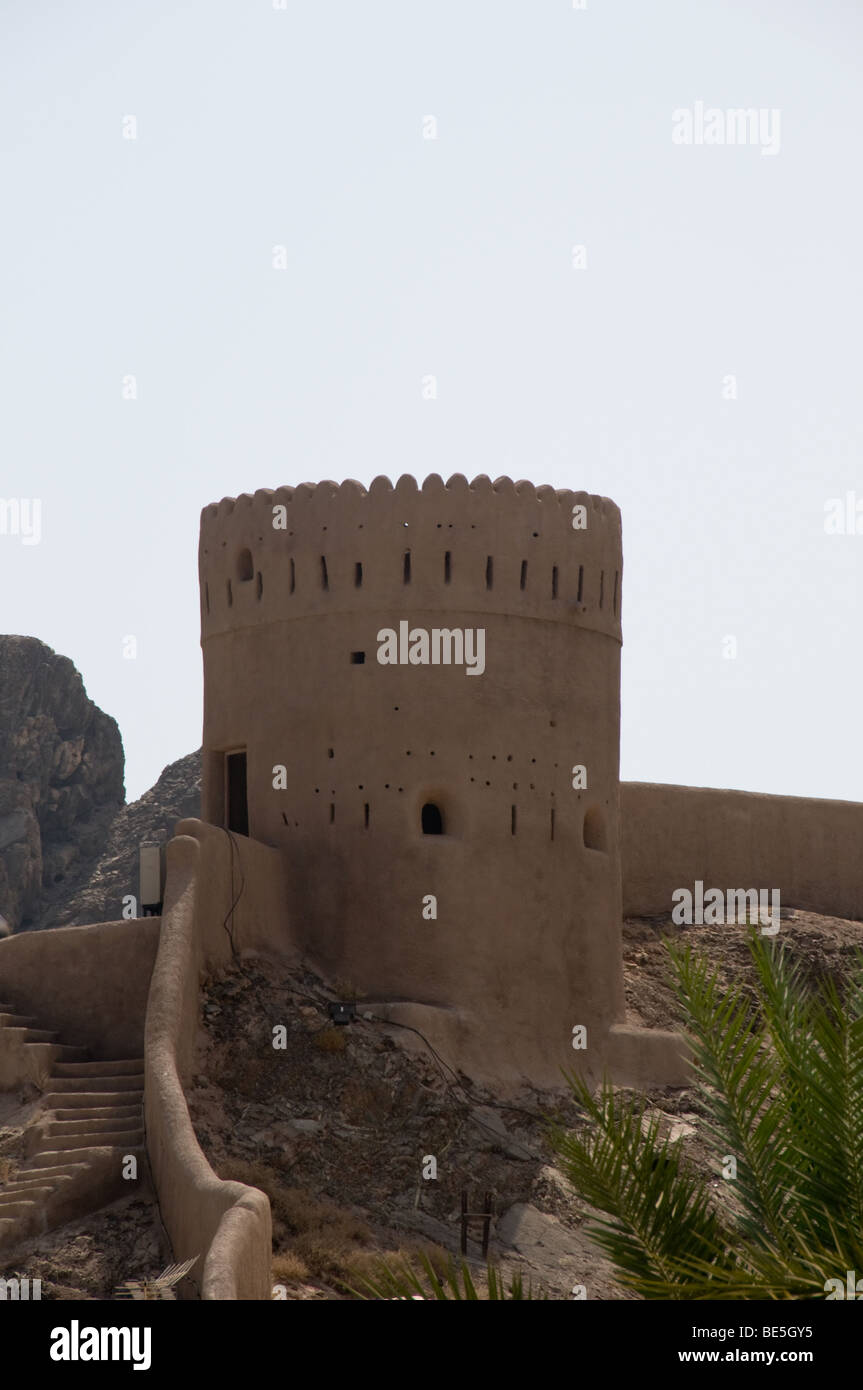 Watchtower in Muscat, Oman Stock Photo - Alamy