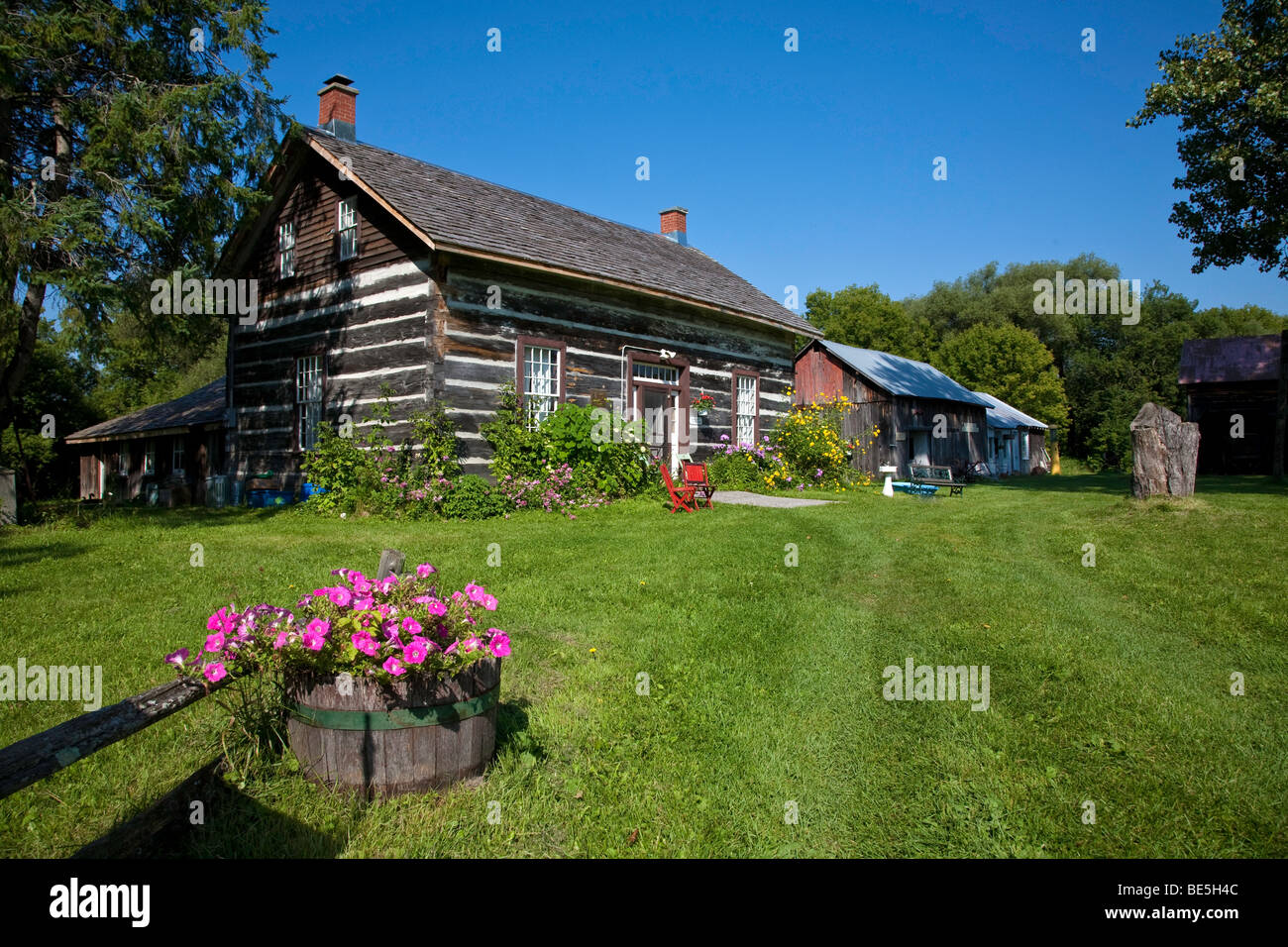 Log cabin pioneer 19th century hi-res stock photography and images - Alamy