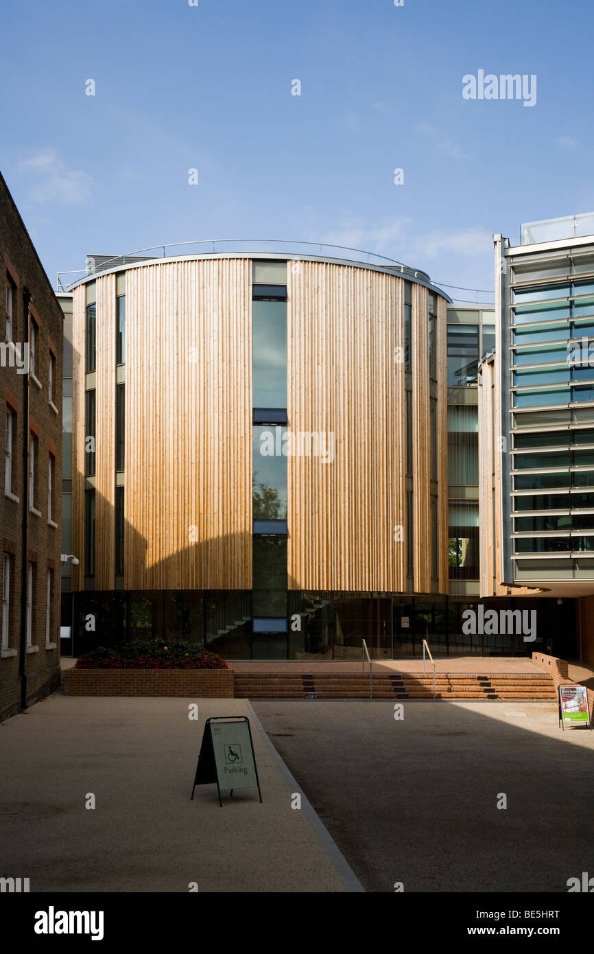 Herbarium & Library Wing extension: reading / library room (round ...