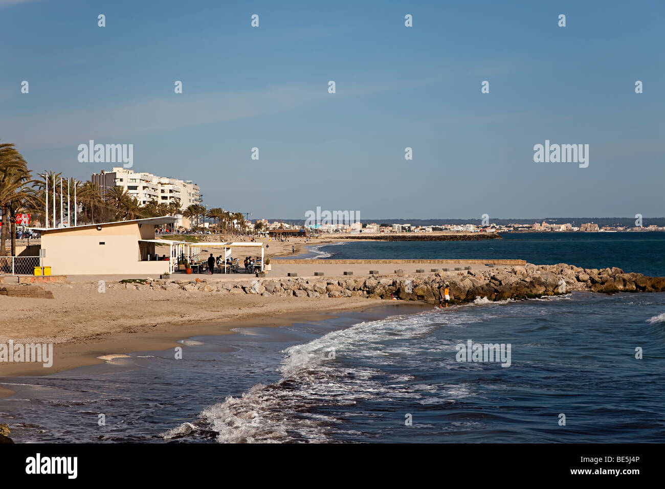 Palma beach mallorca hi-res stock photography and images - Alamy