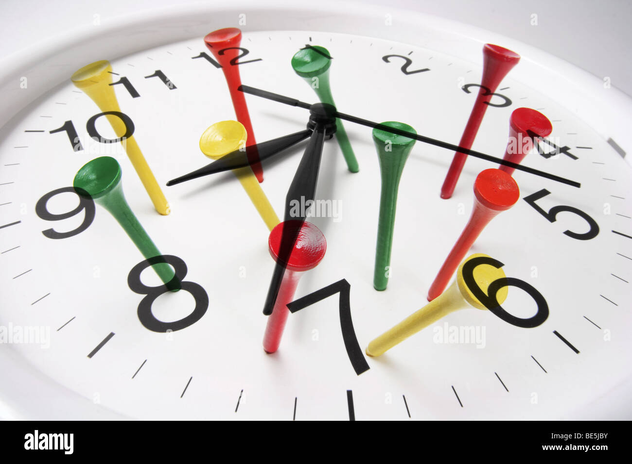 Clock golf hi-res stock photography and images - Alamy