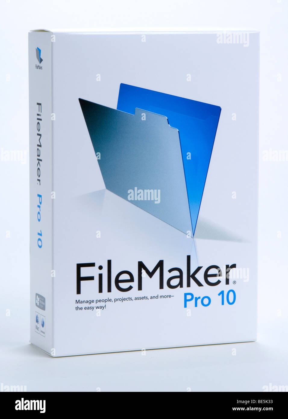 FileMaker Pro 10 database management software Stock Photo - Alamy