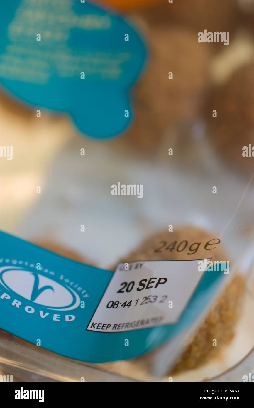 Use by best before food packaging label Stock Photo - Alamy