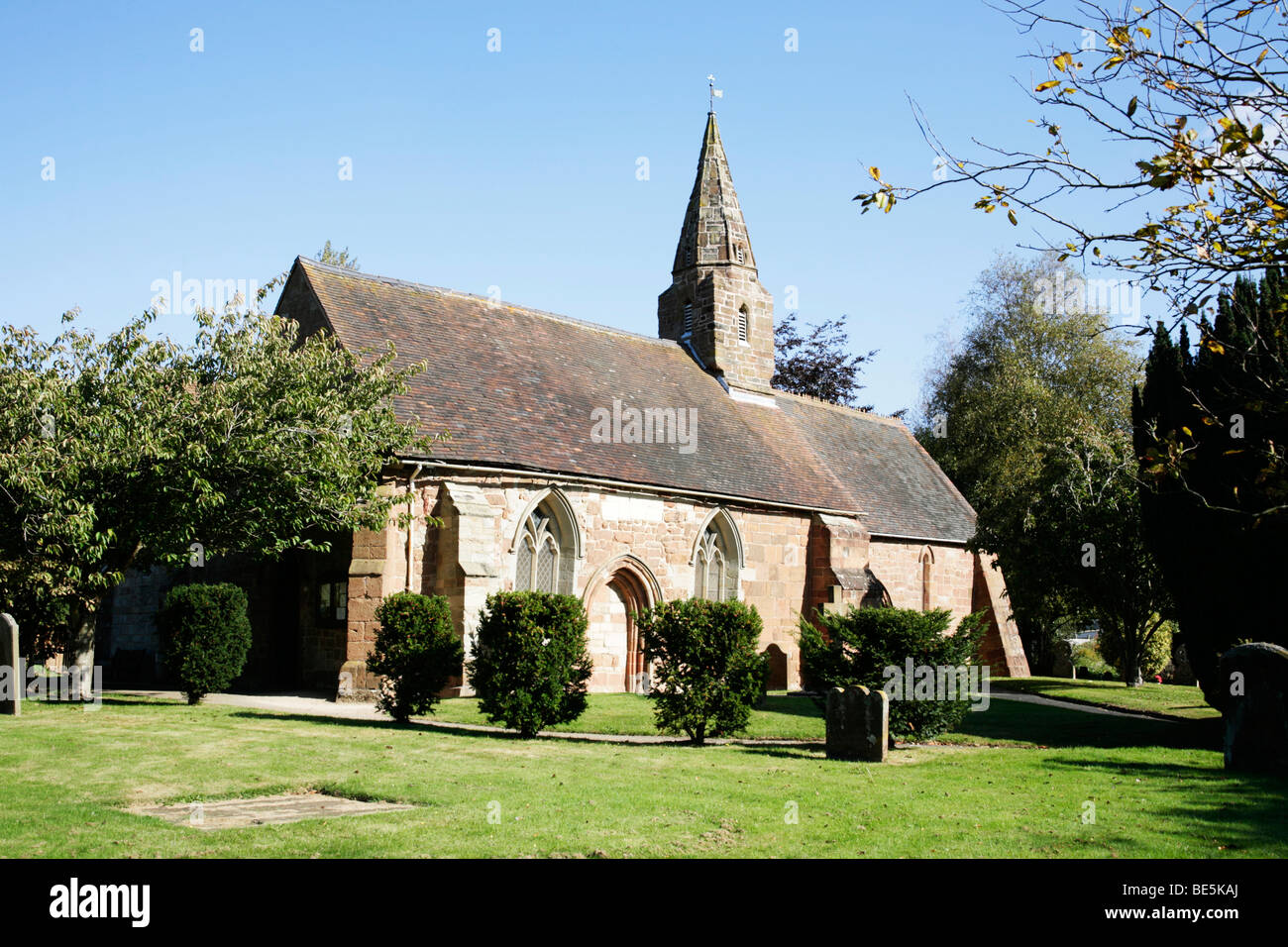 St John the Baptist Church, Baginton Warwickshire Stock Photo - Alamy