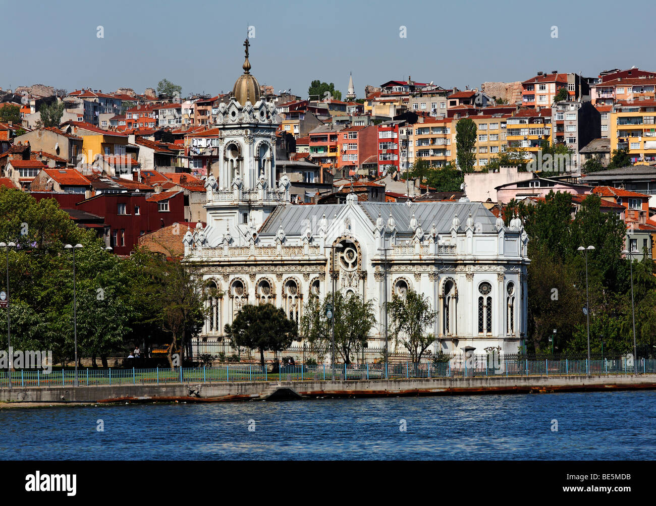 St. Stephen of Bulgaria Church, made of cast iron, Balat, Golden Horn ...