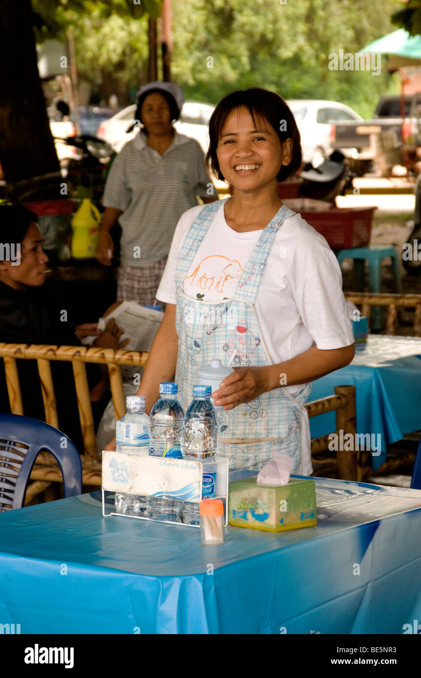 Refreshment stall at station, Ubon Ratchathani, Thailand Stock Photo ...