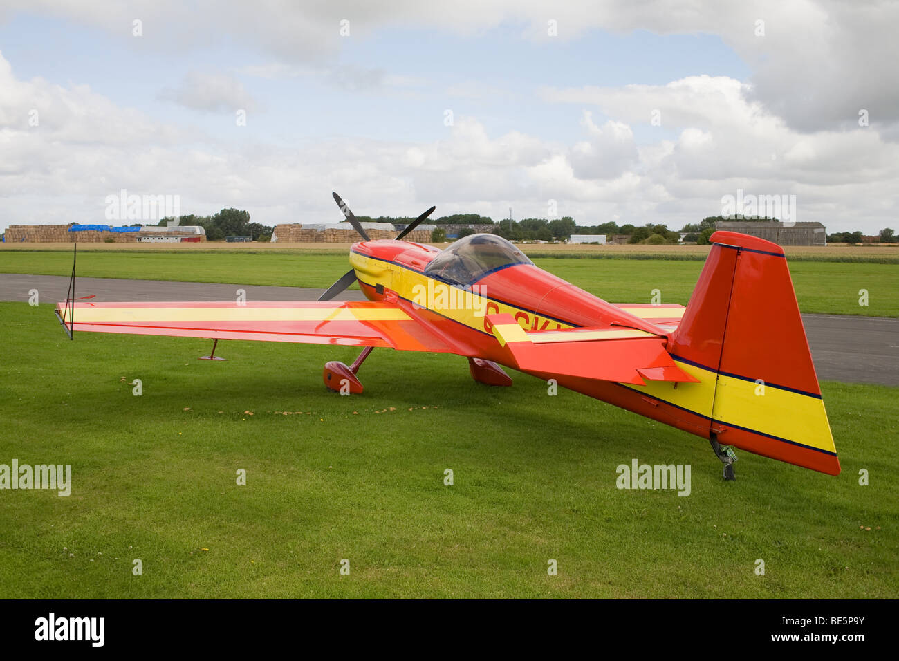 Avions Mundry CAP 231EX G-GKKI parked at Breighton Airfield Stock Photo ...
