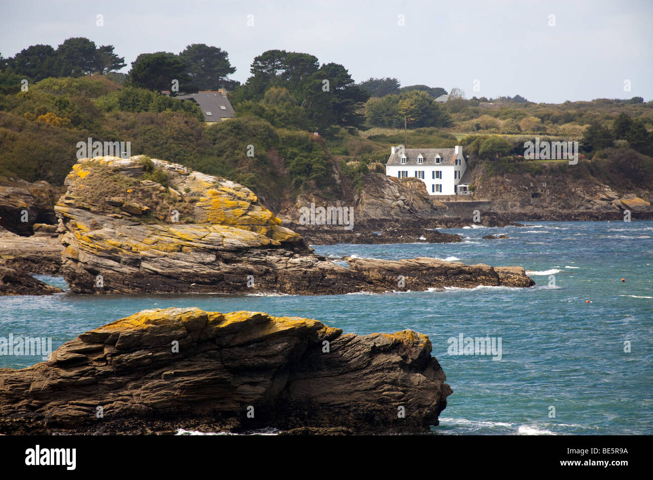Groix island coastline, Brittany, France Stock Photo - Alamy