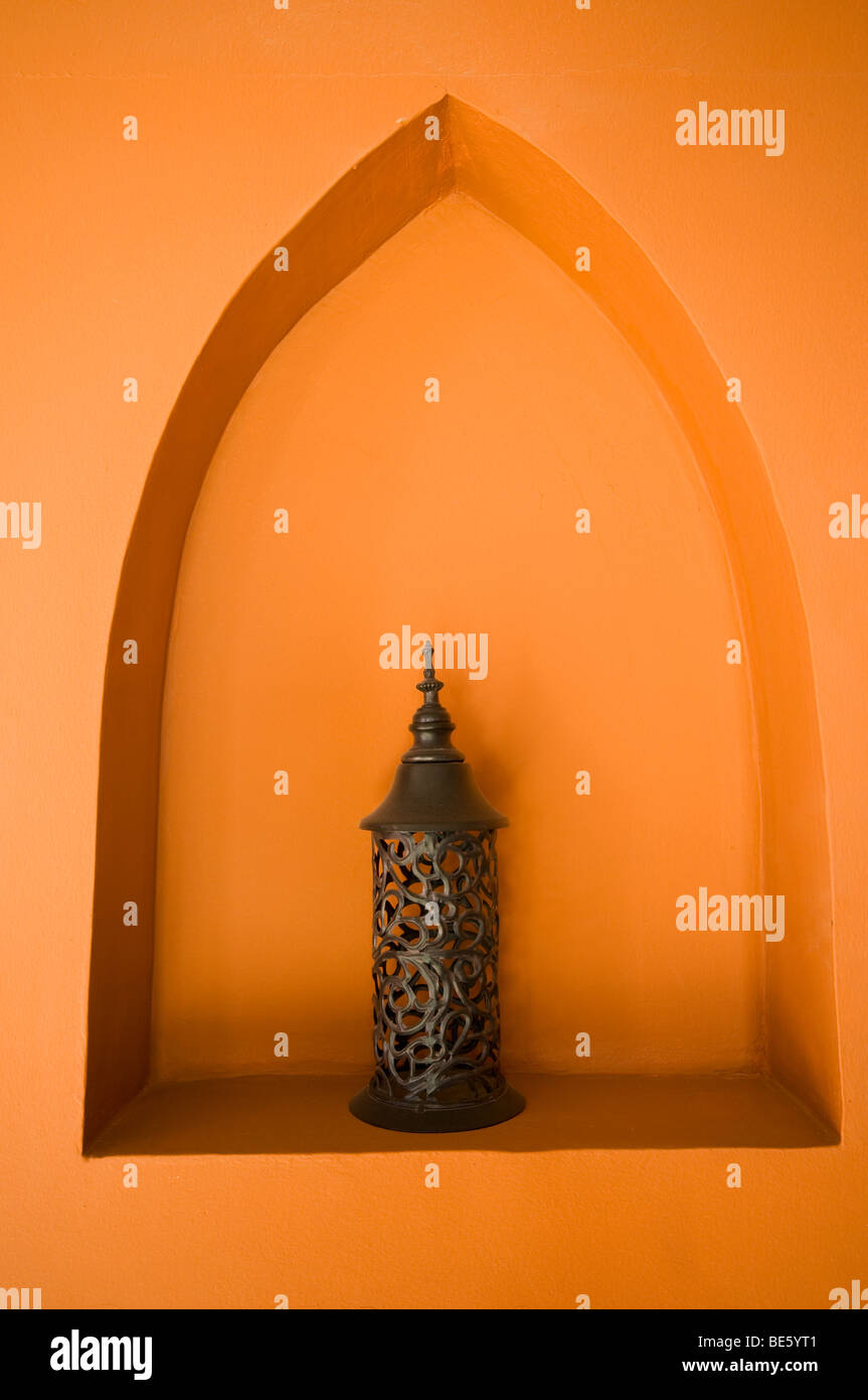 Traditional metalwork Omani lamp Stock Photo - Alamy