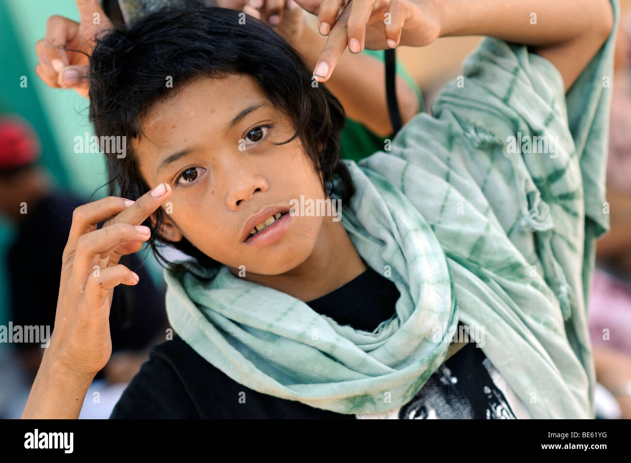 street kid davao city davao del norte mindanao philippines Stock Photo ...