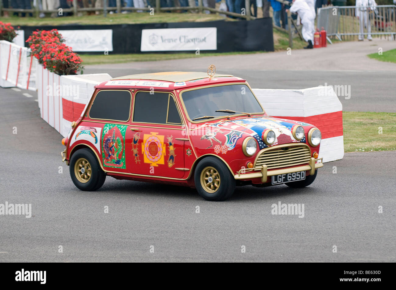 1966 Mini Cooper S belonging to George Harrison of the Beatles Stock ...