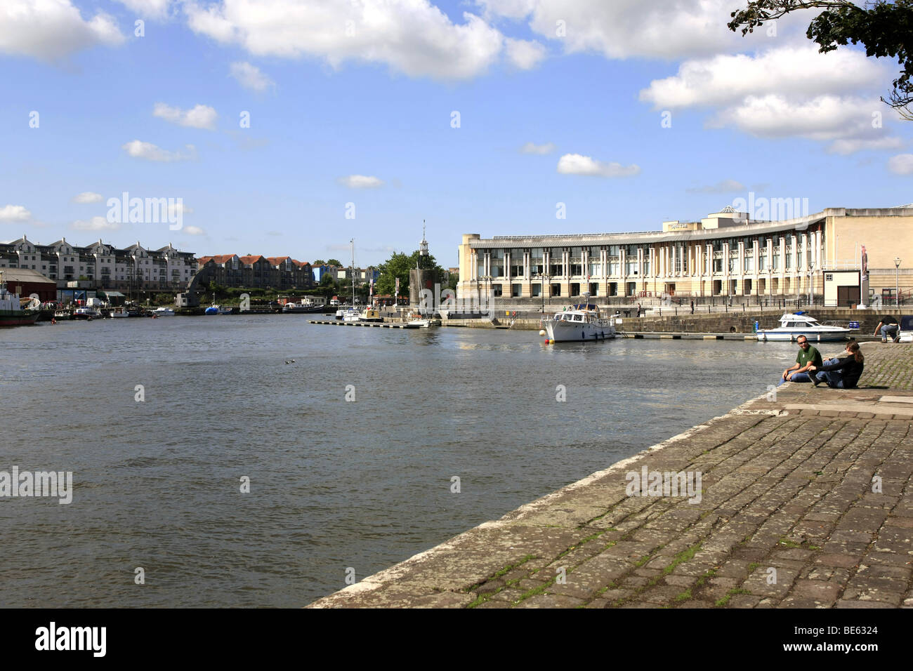 The Floating Harbor and the Lloyds Building Bristol UK Stock Photo - Alamy