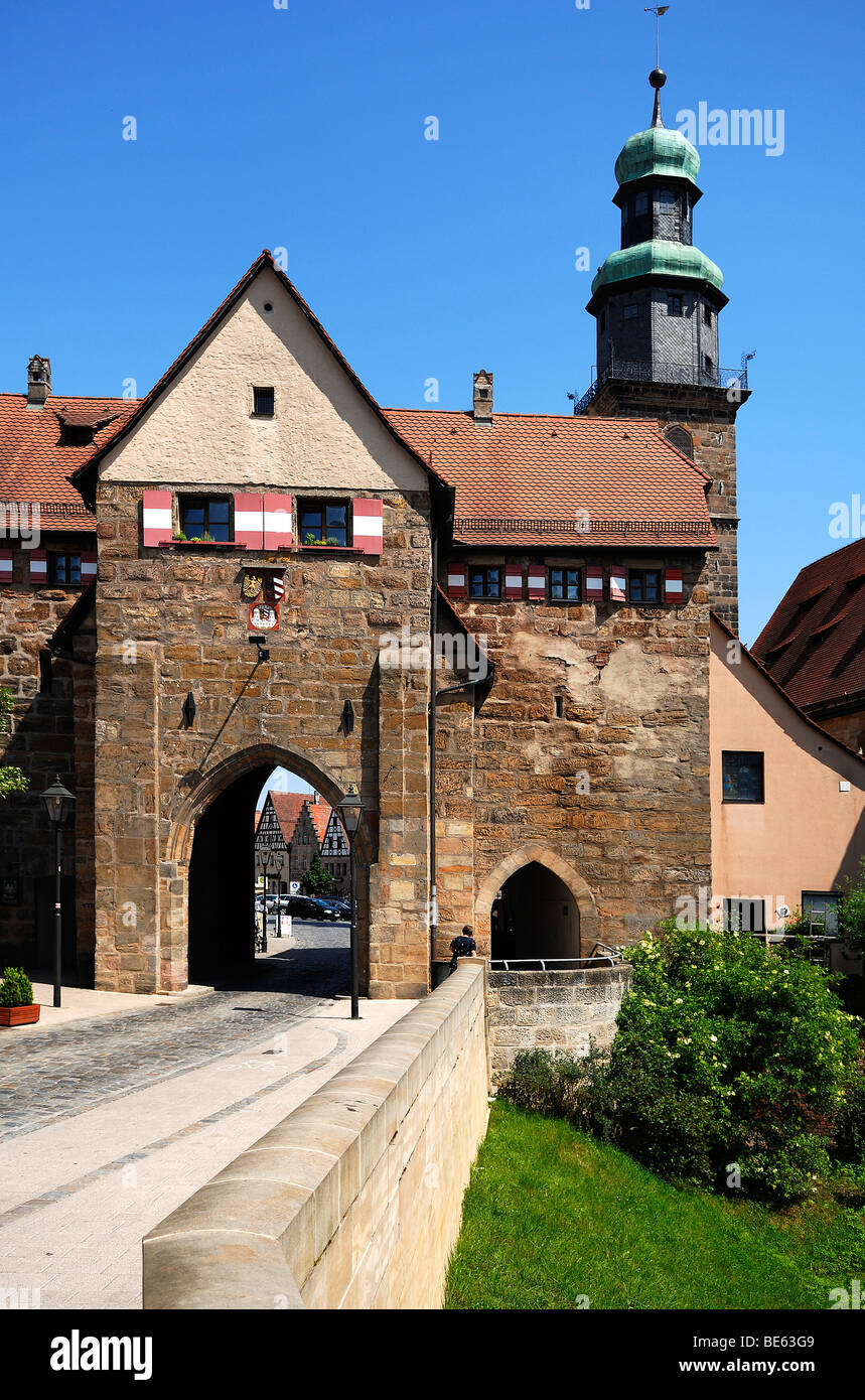 Gate tower in the old town of nuremberg hi-res stock photography and ...