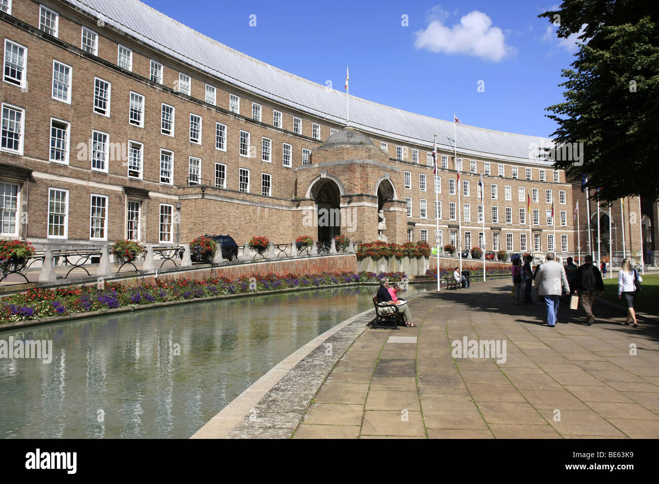 Bristol City Council Administration Offices England Stock Photo - Alamy