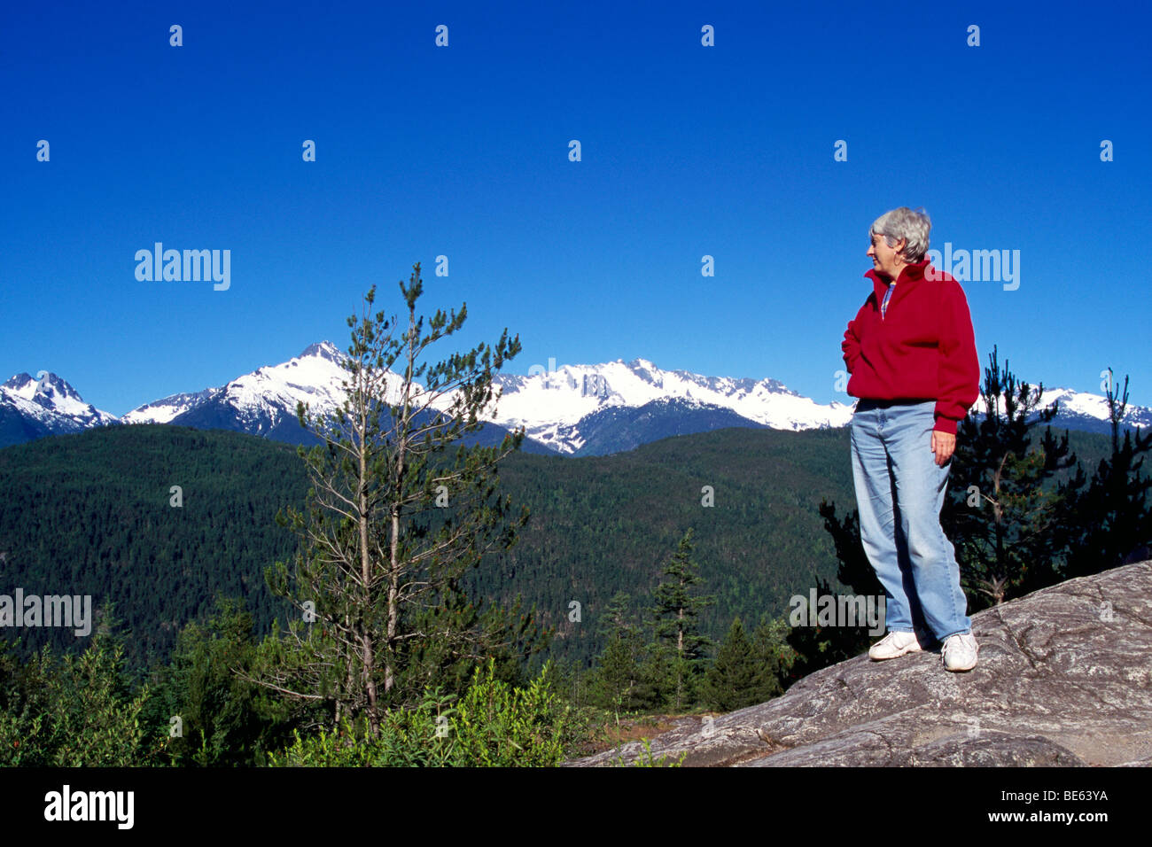 Tantalus Range (Coast Mountains), Mountain Viewpoint near Whistler and ...