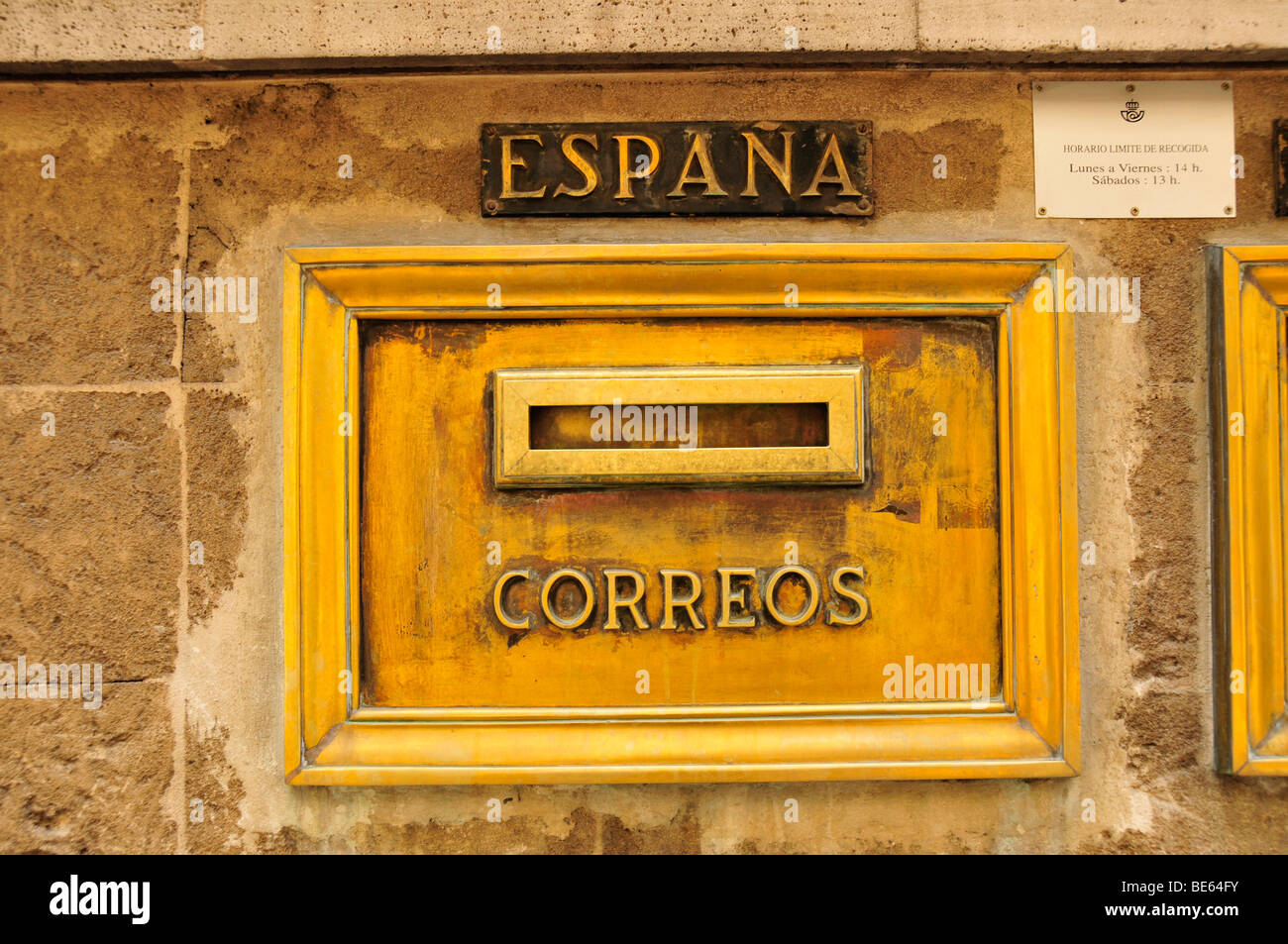 Spanische post hi-res stock photography and images - Alamy