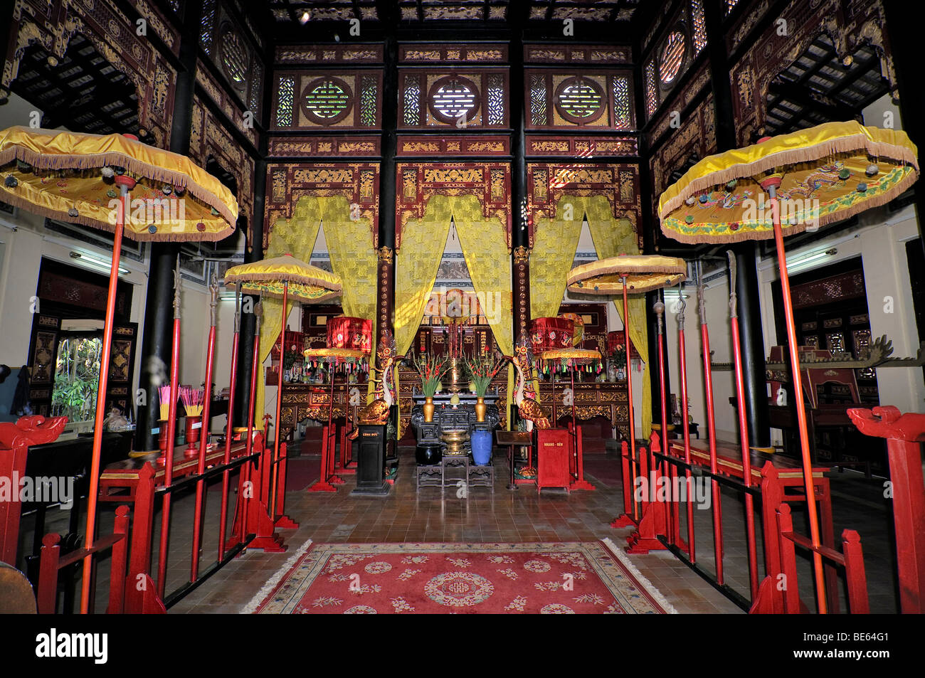 Temple of the Botanical Gardens, Ho Chi Minh City, Saigon, Vietnam ...