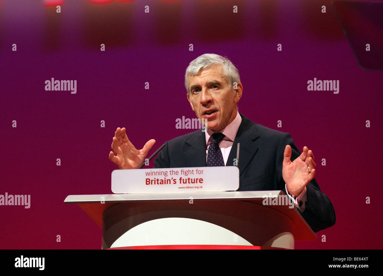Labour conference jack straw hi-res stock photography and images - Alamy