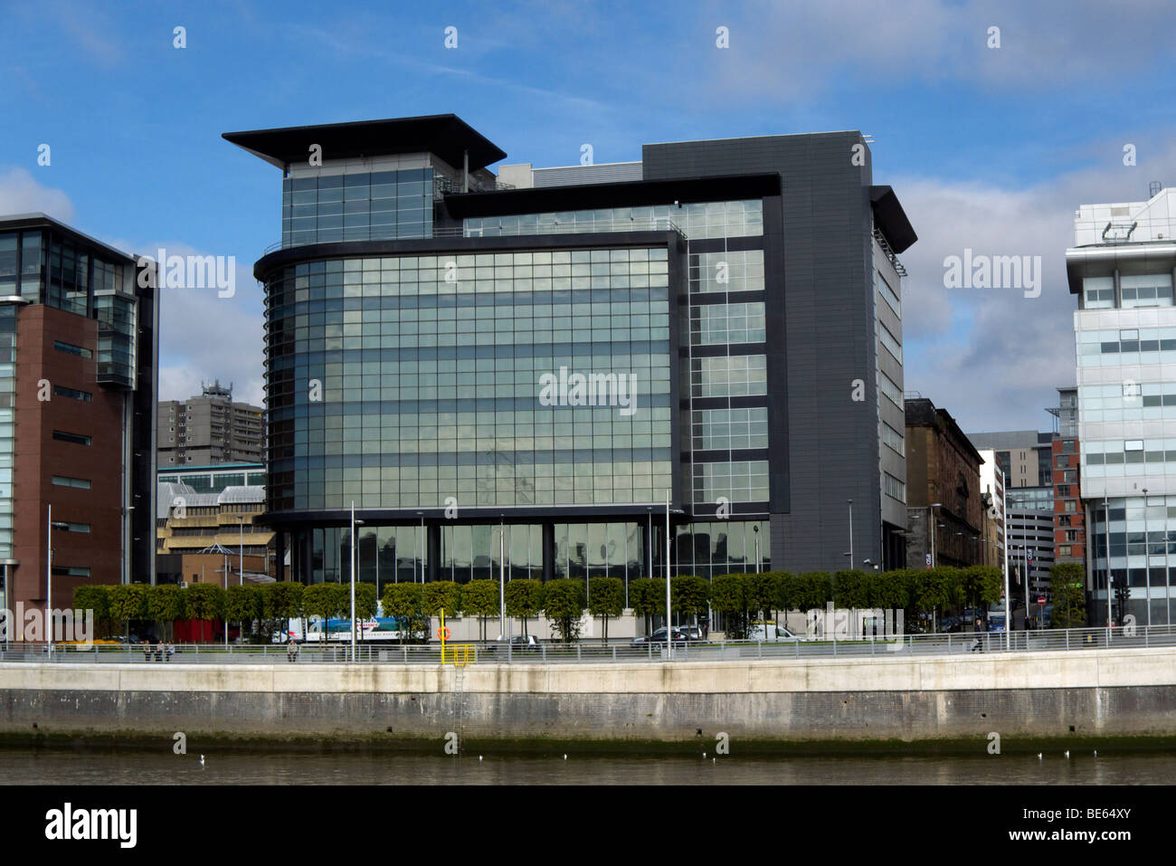 Scottish Government building at Atlantic Quay on the River Clyde in ...