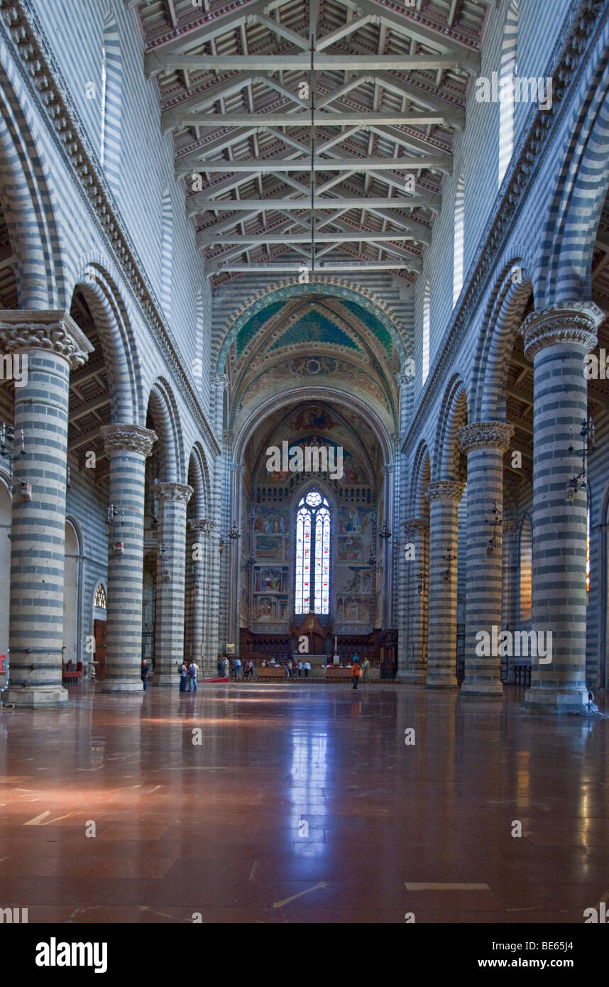 Italy,Umbria,Orvieto,the interior of the Cathedral Stock Photo - Alamy