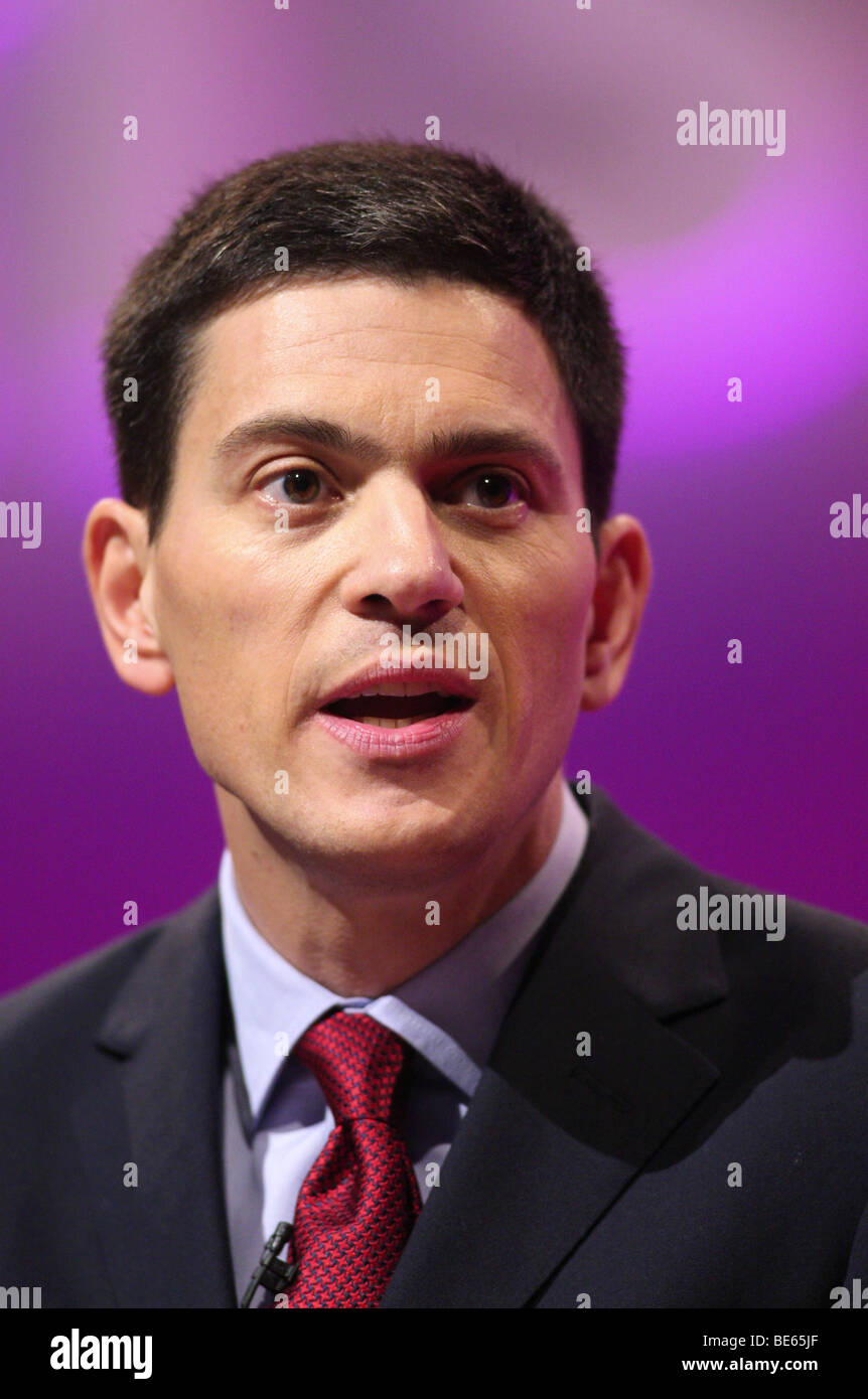 Labour foreign secretary david miliband hi-res stock photography and ...
