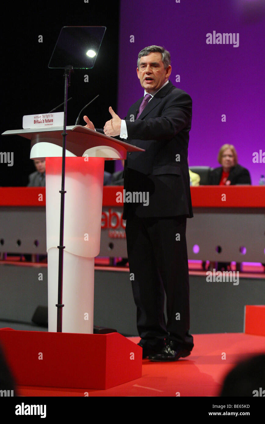 GORDON BROWN MP PRIME MINISTER 23 September 2008 MANCHESTER CENTRAL ...