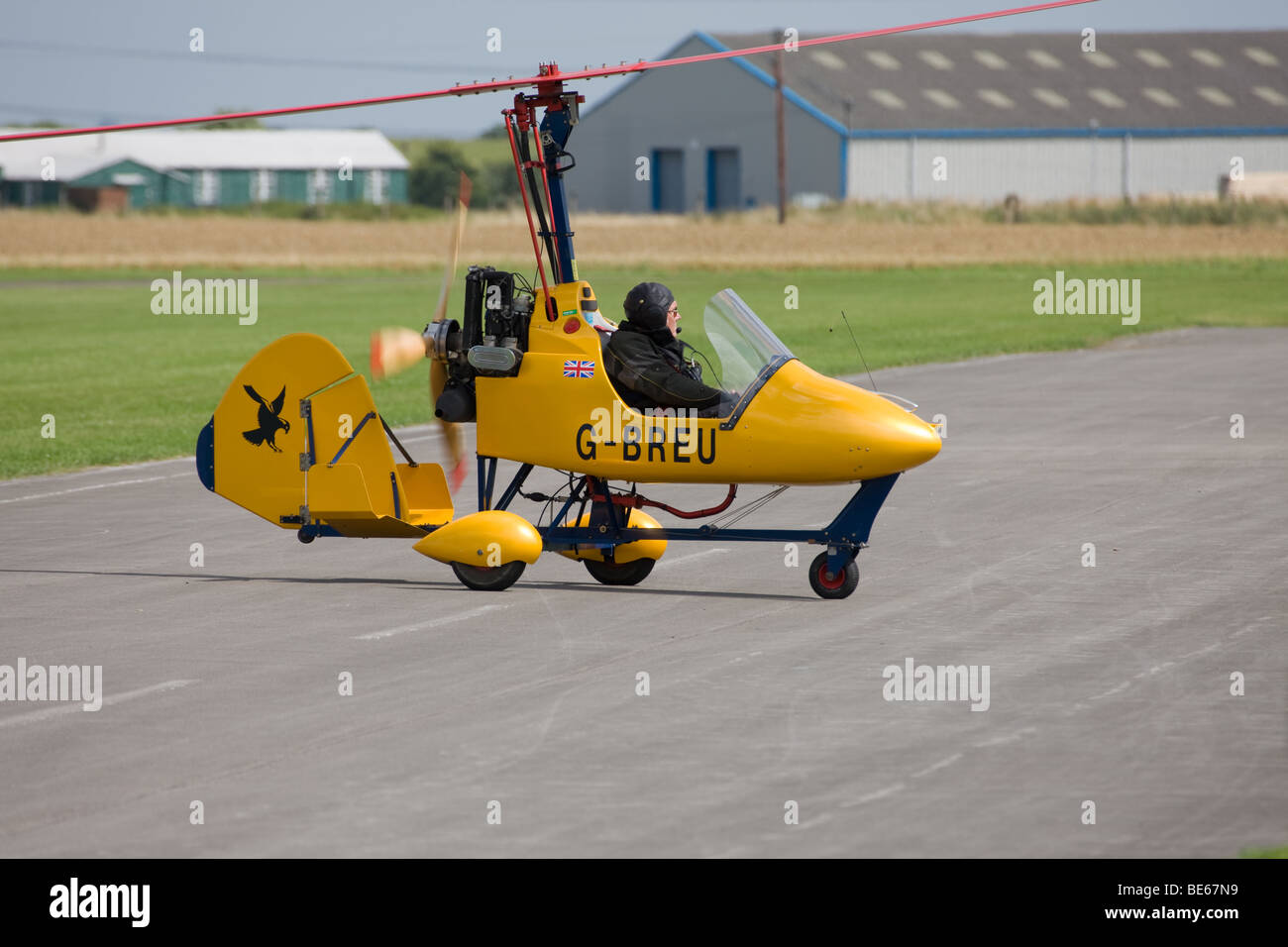 Single seat pusher gyroplane hi-res stock photography and images - Alamy