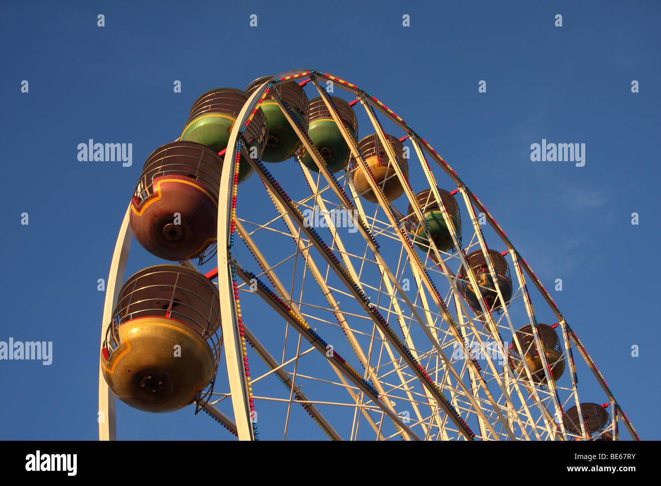 Big Wheel on Central Pier, Blackpool Stock Photo - Alamy