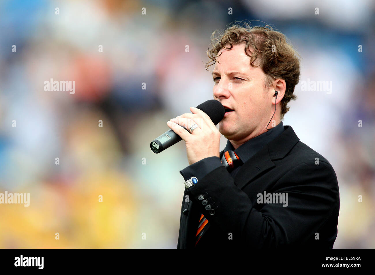 SEAN RUANE OPERA SINGER HEADINGLEY LEEDS ENGLAND 07 August 2009 Stock ...