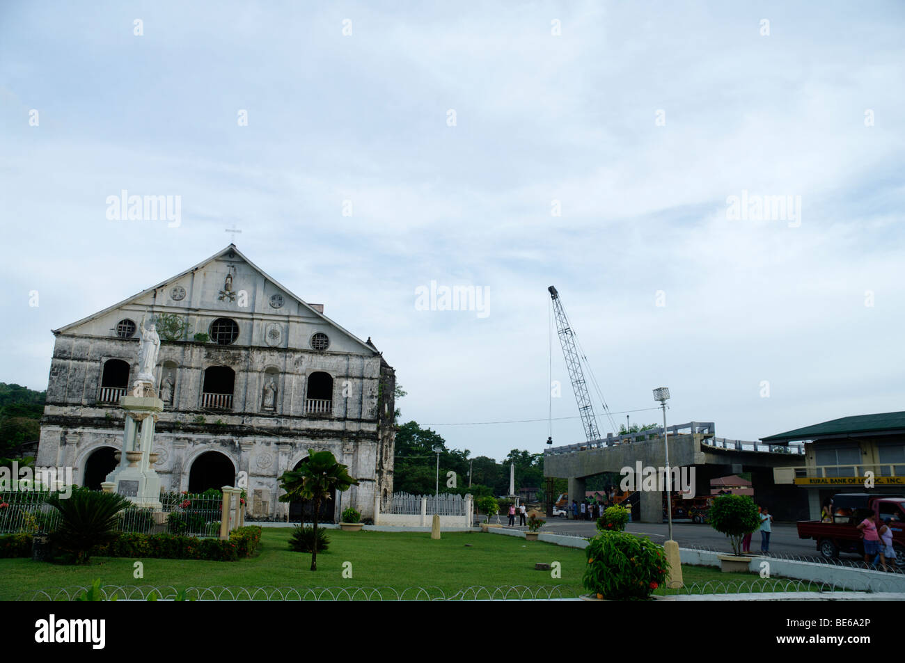 San Pedro Church, Loboc, Bohol, The Visayas, Philippines Stock Photo ...