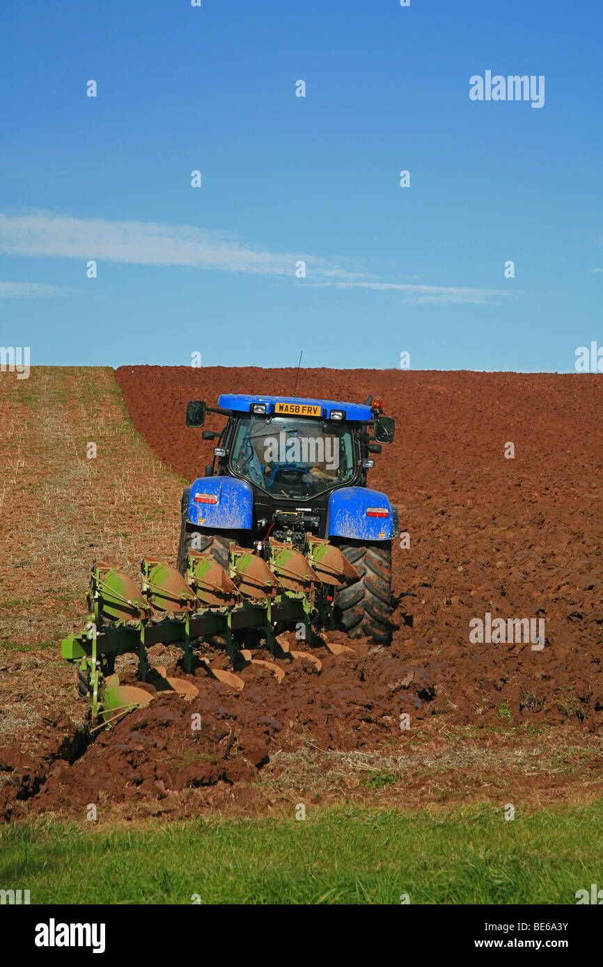 Ploughing tractor hi-res stock photography and images - Alamy
