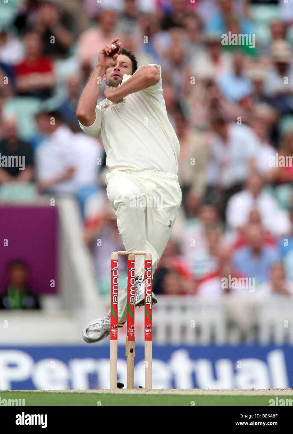 BEN HILFENHAUS 5TH ASHES TEST MATCH THE BRIT OVAL LONDON ENGLAND 20 ...